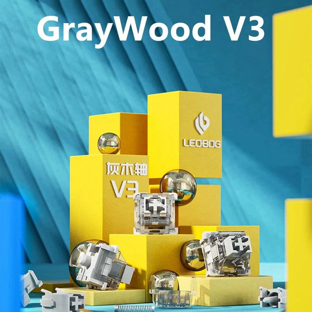 LEOBOG GrayWood V3 линейные переключатели 3-контактные