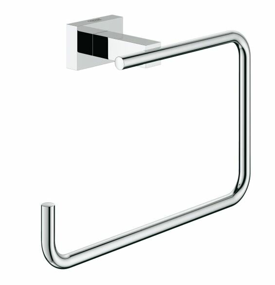 Кольцо для полотенца GROHE Essentials Cube, хром 40510001, глянец
