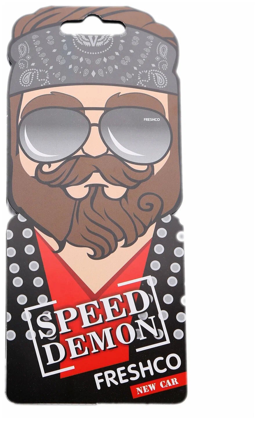 Ароматизатор подвесной пластина аромат: «Новая машина» TM Freshco арт. AR1TM010 2шт.