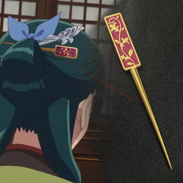 Фурри-заколки для волос из аниме "Дневник аптекаря", аксессуары для косплея, клипсы для ушей, головные уборы, ролевые игры для девочек на Хэллоуин