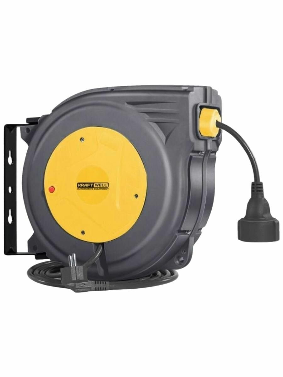 Катушка электрическая, 15 м, 220 В, 3х2,5 мм2 автосмотка KRW1731E1
