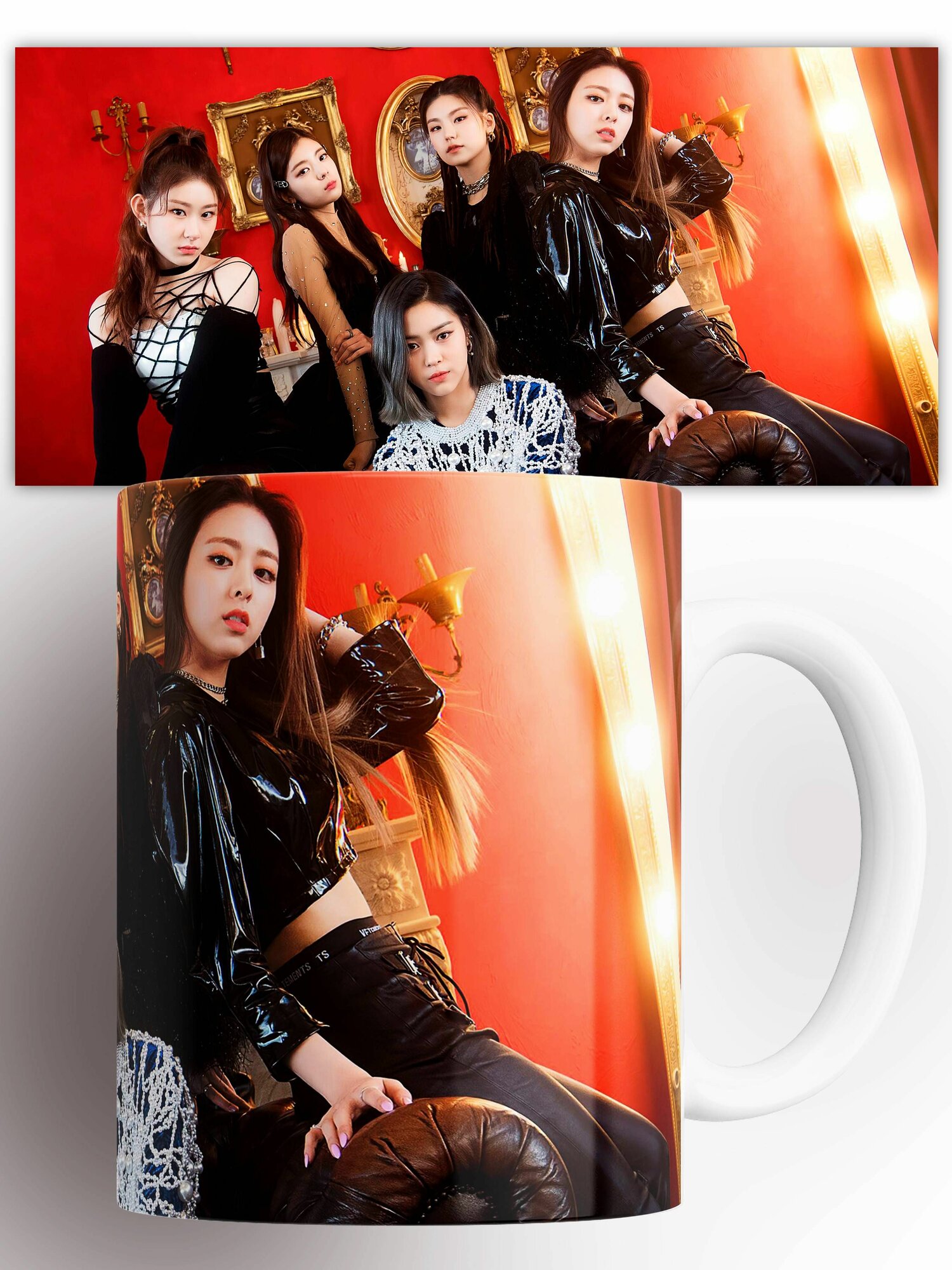 Кружка Иччи К-ПОП Itzy K-POP 330 мл