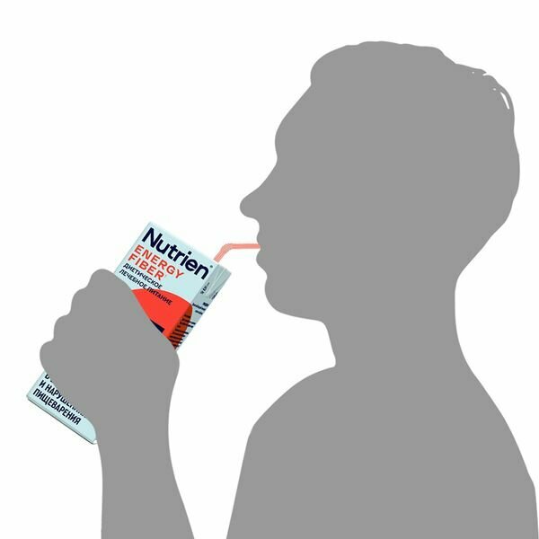 Диетическое лечебное питание стерилизованное с пищевыми волокнами вкус нейтральный Energy Nutrien/Нутриэн пак. 200мл — фото 1