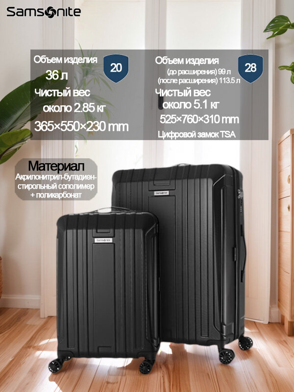 Комплект чемоданов 