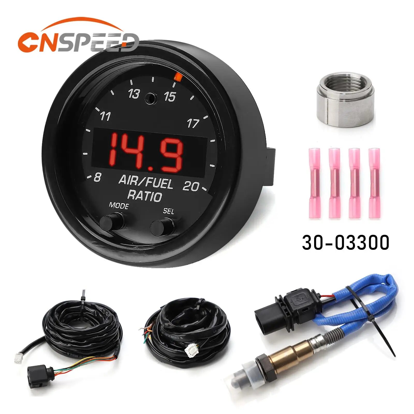 CNSPEED X-Series Широкополосный Датчик Соотношения Воздух-топливо (O2) Для Автомобиля