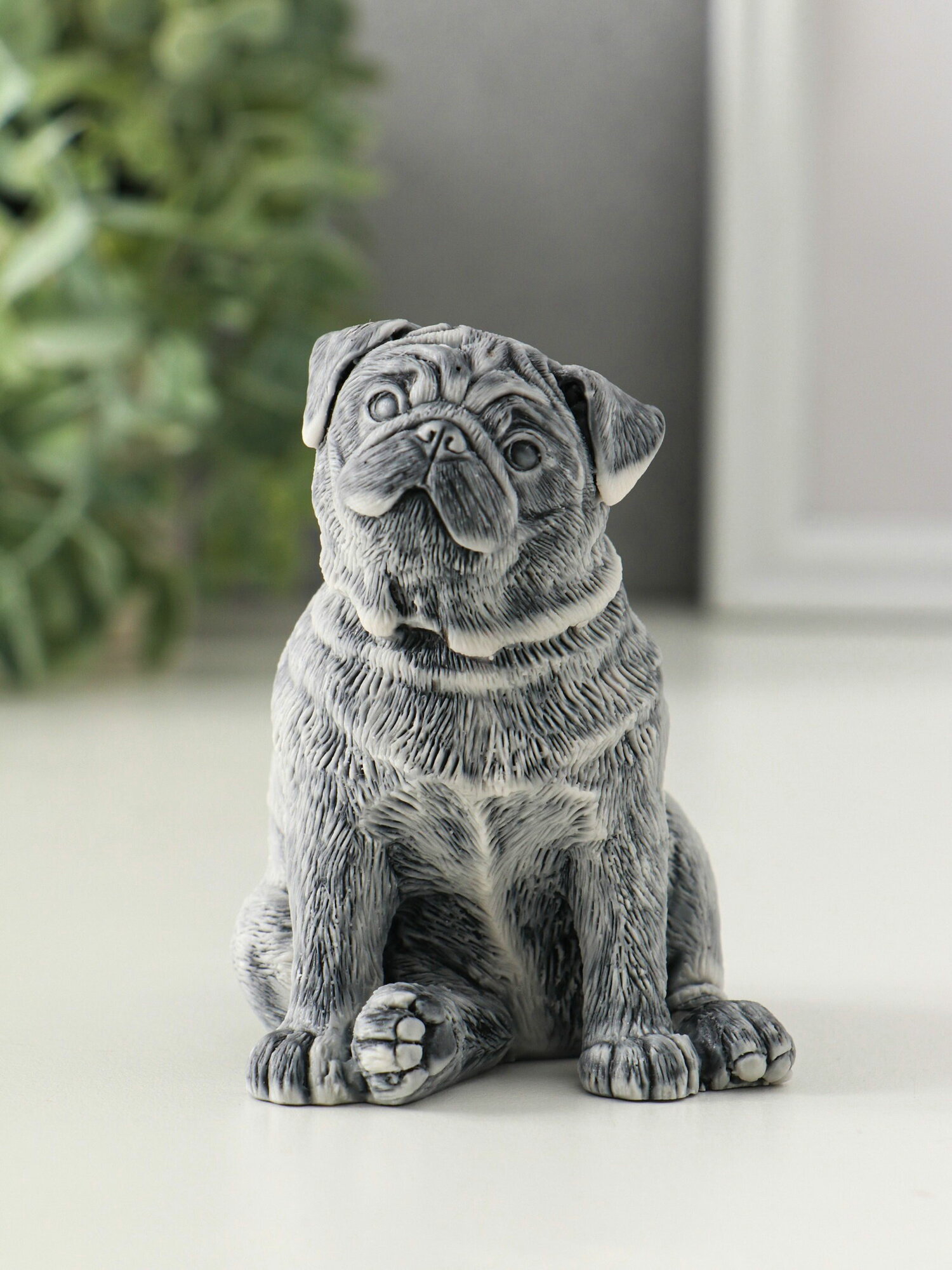 Фигурка "Мопс малый", 8.6 см, тематика праздника: универсальная тематика