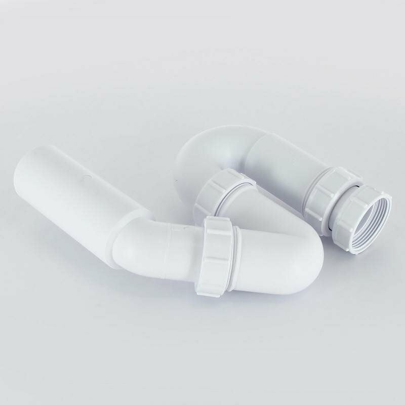 Сифон для кухонной мойки McAlpine MRSK12-50 цвет Белый