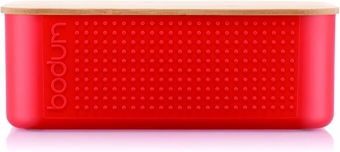 Хлебница Bodum 11740-04 BISTRO, размеры 19.4 x 29.4 x 10.7 см, цвет красный