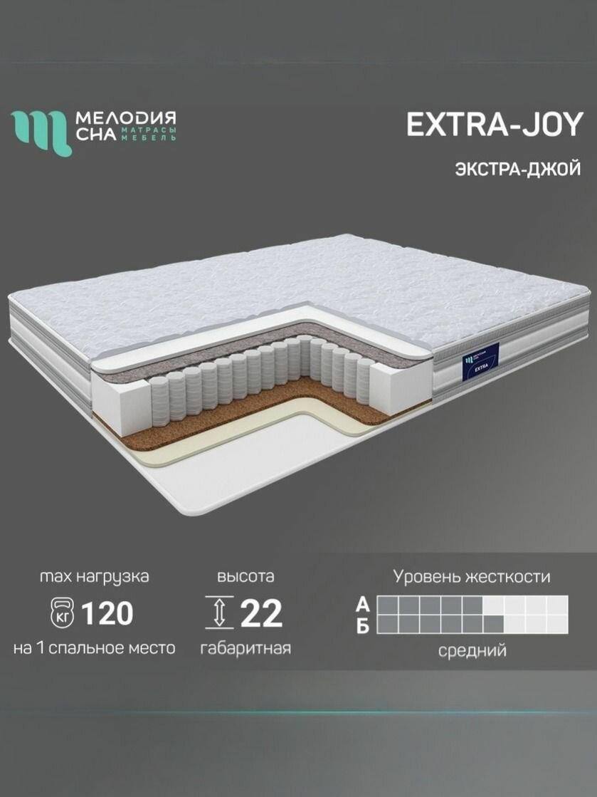 Матрас "EXTRA JOY" на независимом пружинном блоке PS-550 70х190см