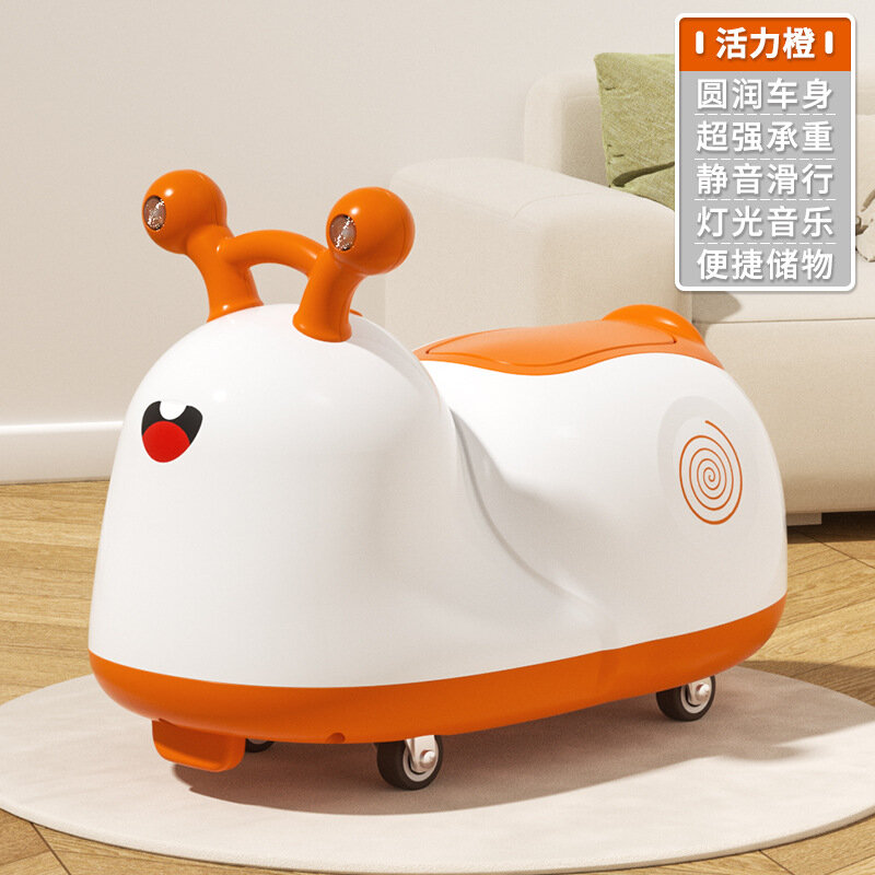 Машинка Twist для детей 1-3 лет, бесшумная машинка с колесами, игрушка против опрокидывания для детей одного года