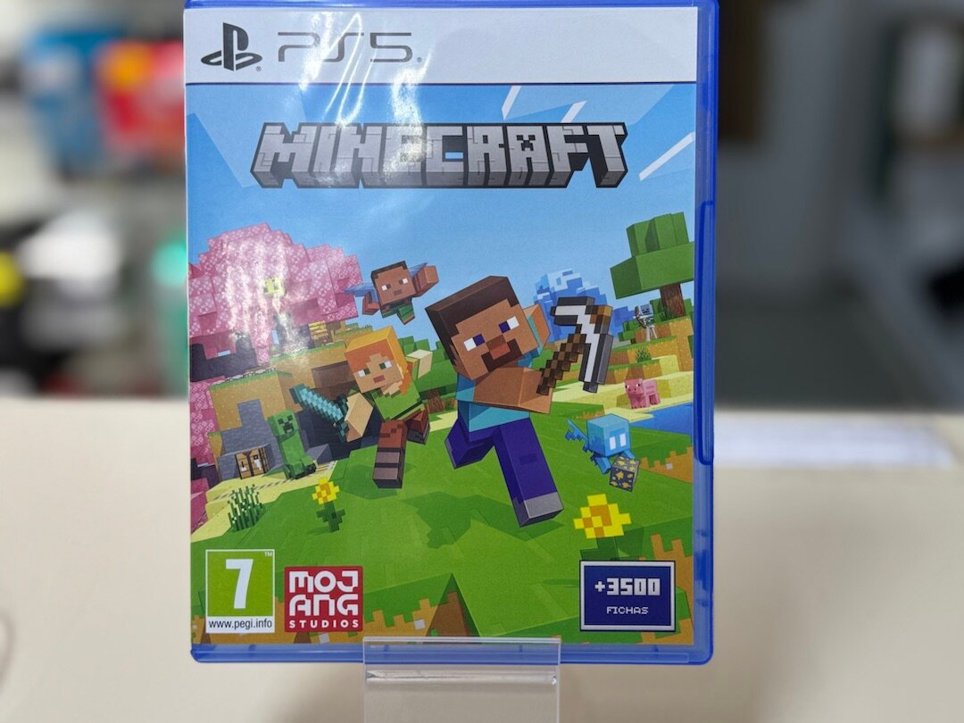 Видеоигра Minecraft для PS5, игра диск на PlayStation 5 Б/У Уценка