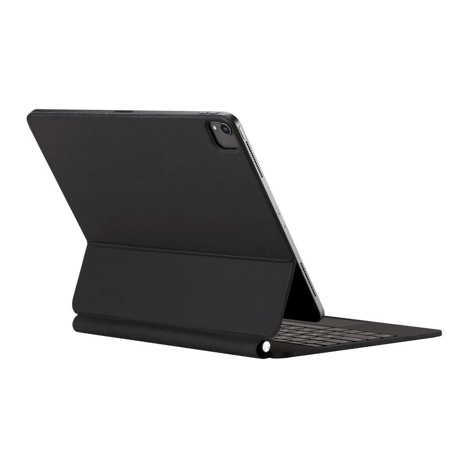Клавиатурный чехол X9 Magic Control Keyboard Magnetic Floating Keyboard Magnetic Touch Keyboard Protective Case для iPad Pro 12.9-дюймовый 3rd Gen (2018), 4th Gen (2020), 5th Gen (2021), 6th Gen (2022), iPad Air 13 (2024) M2, черный, белый, ABS,