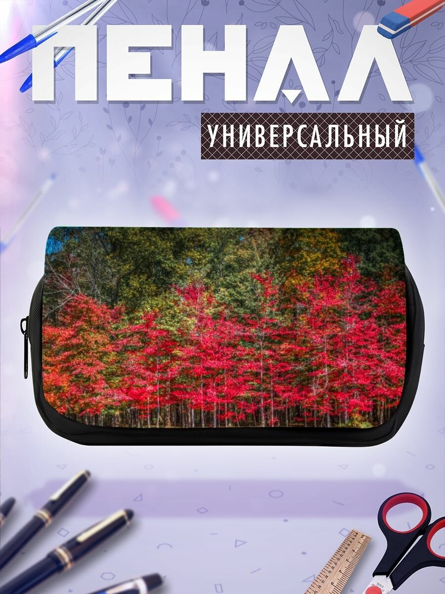 Школьный пенал природа дерево