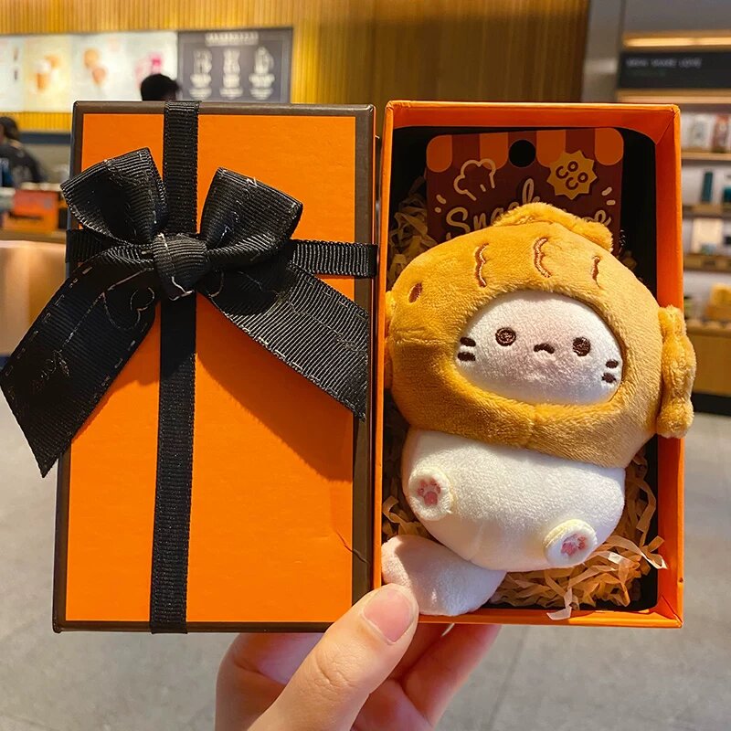 Плюшевый брелок-подвеска для ключей и рюкзака в виде кошки Тайяки, японская мягкая милая кукла, украшение, небольшой