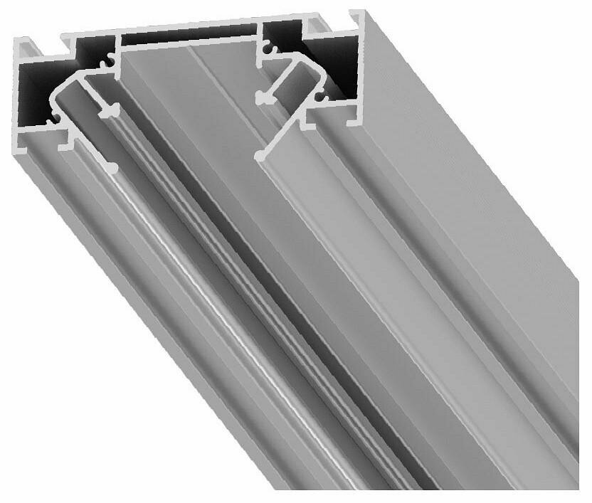 Профиль накладной Arte Lamp Optima-Accessories A722205 цвет серый