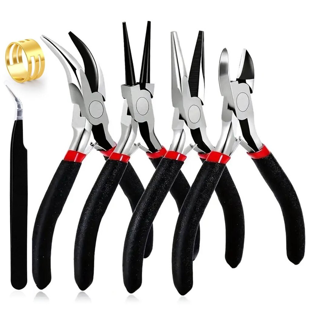 Универсальный Набор Ювелирных Плоскогубцев для Сборки Сложных Ювелирных изделий
