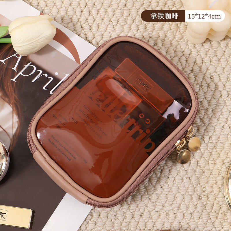 Женская портативная сумка для помады, чехол для хранения, дорожная косметичка, высококачественная, для деловых поездок, путешествий, ухода за кожей, коробка для туалетных принадлежностей