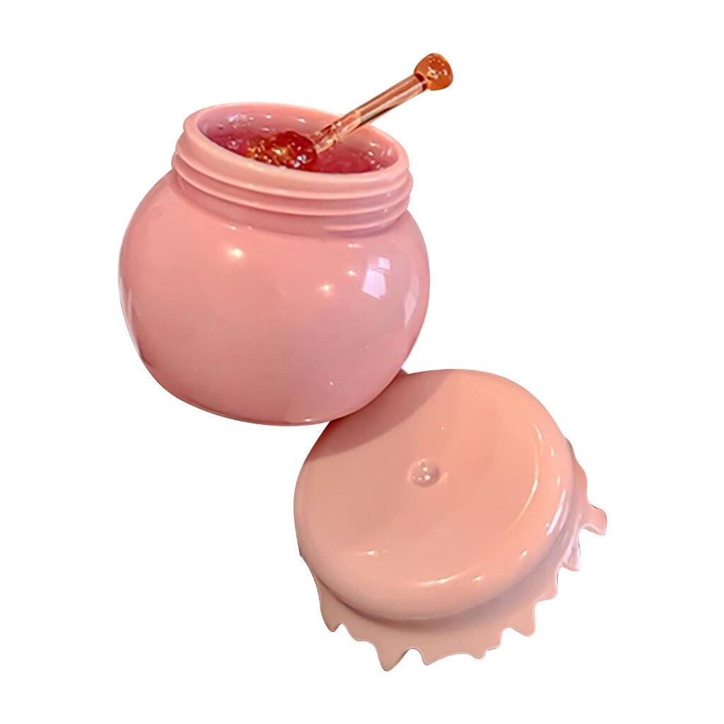 1 банка персиково-медовой маски для губ-Shiba Peach Персик