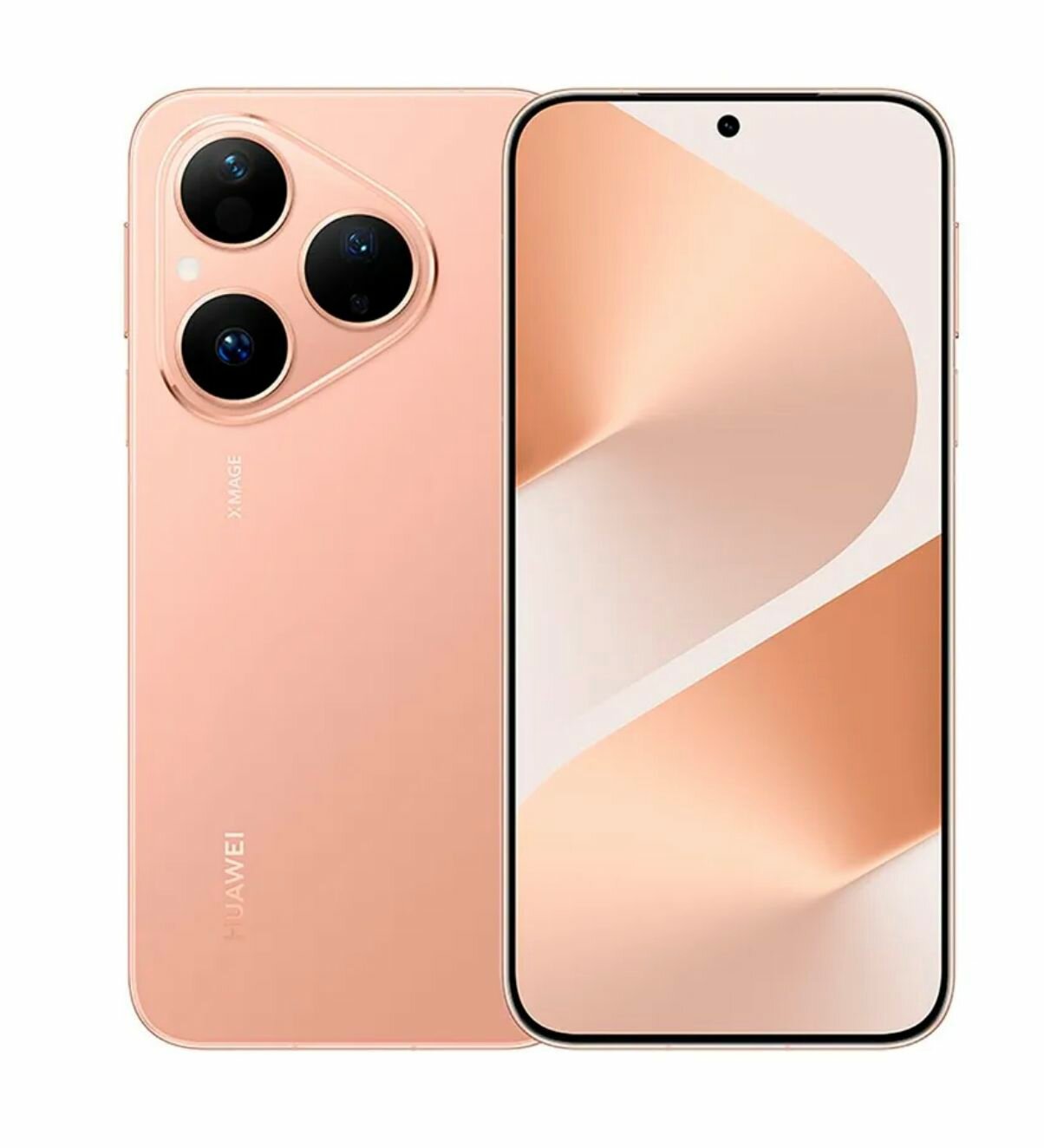 Смартфон Huawei Pura 80, 12 Гб/256 Гб, 6.6", 3 камеры, NFC, золотистый CN