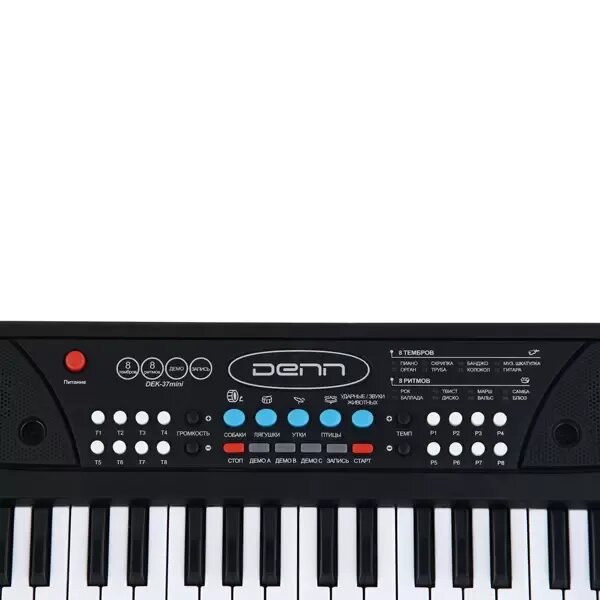 Синтезатор Denn DEK37 mini — фото 1