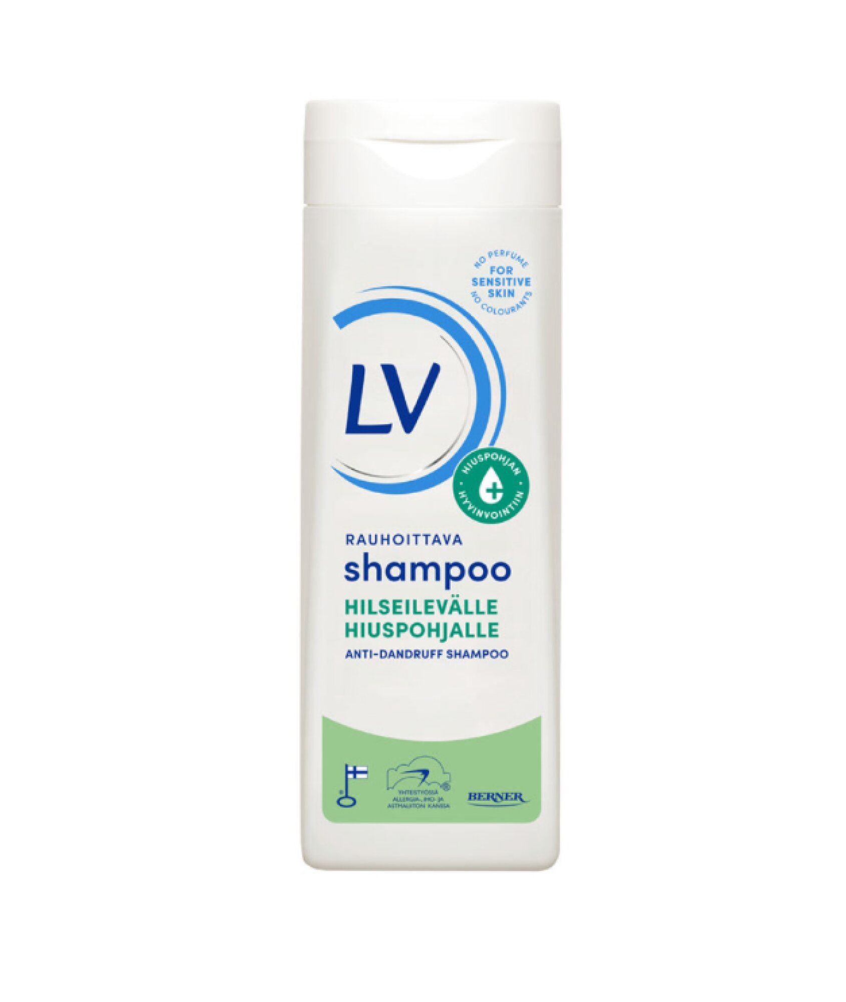 LV Шампунь "Против Перхоти", гипоаллергенный, без отдушек, 250мл