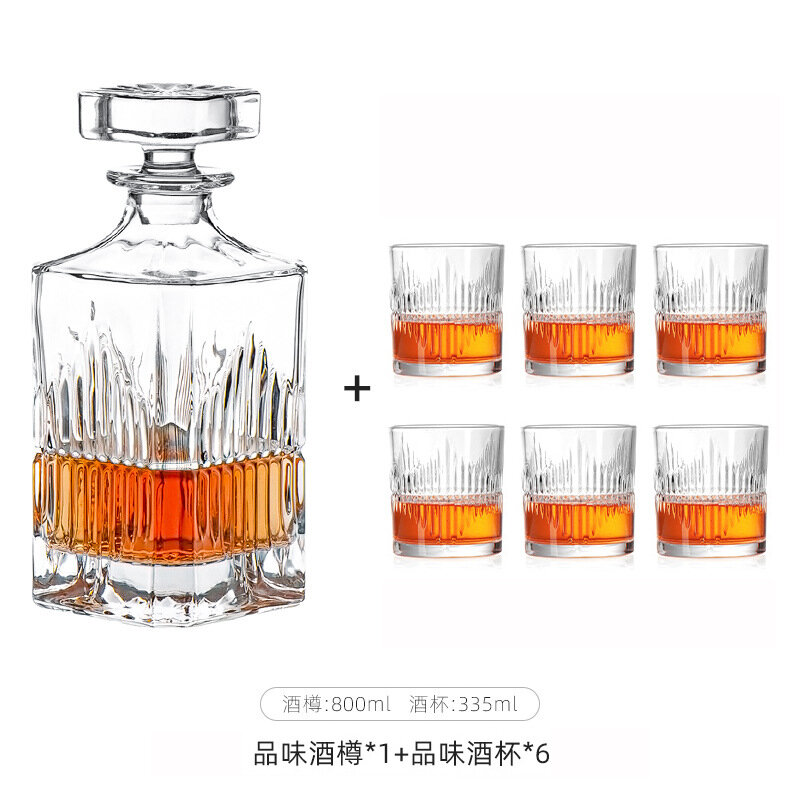 Высококлассный барный клуб виски бокал вина бутылки спиртных напитков Современный-Вкус Виски 6 Чашка Набор