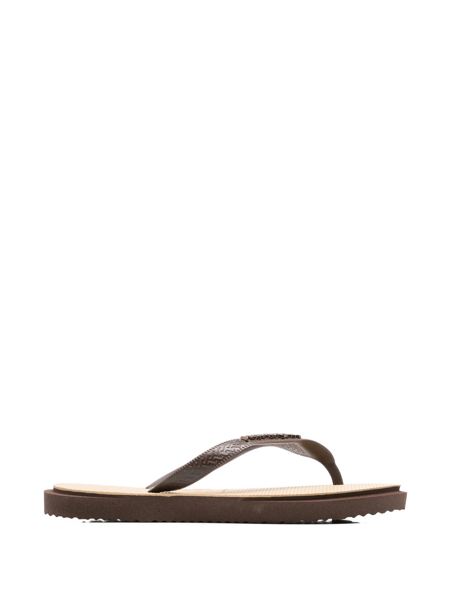Шлёпанцы Logo-plaque flip flops