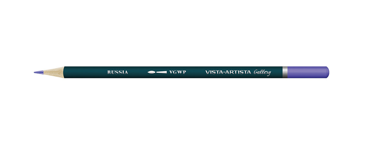 Карандаш акварельный "VISTA-ARTISTA" "Gallery" VGWP художественный заточенный 402 Сиреневый (Lilac)