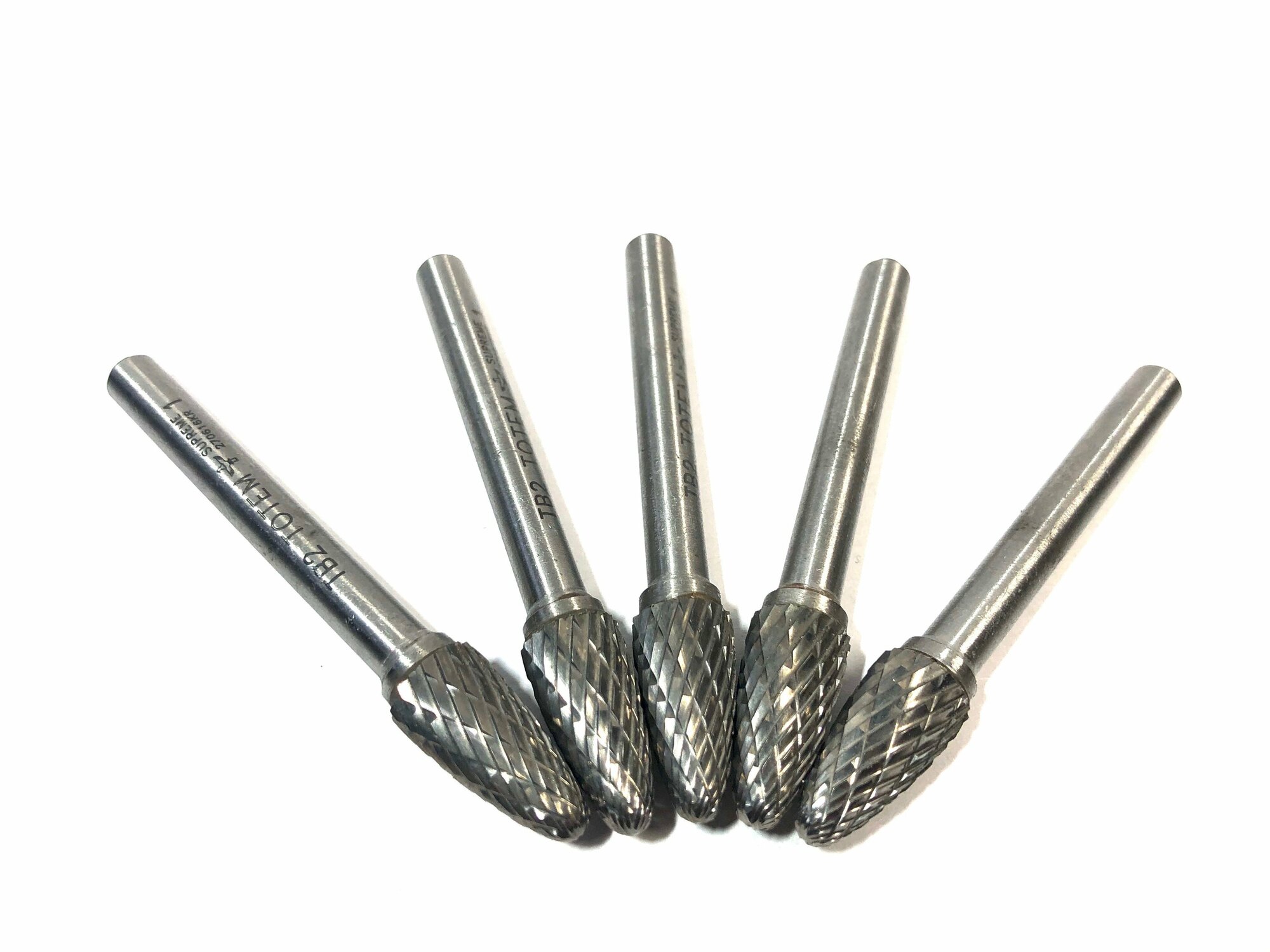 Борфреза твердосплавная параболическая TOTEM TB2 6 мм