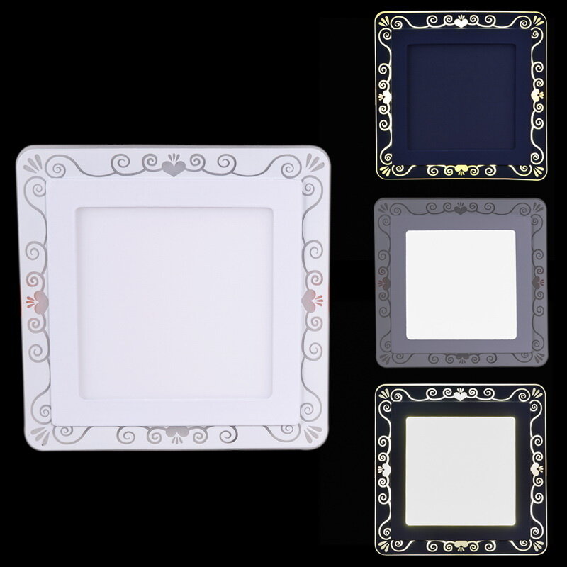 Светодиодная панель Reluce W200xL200xH30 мм цвет белый, арт. 65012-9.0-001RD LED12+4W WT