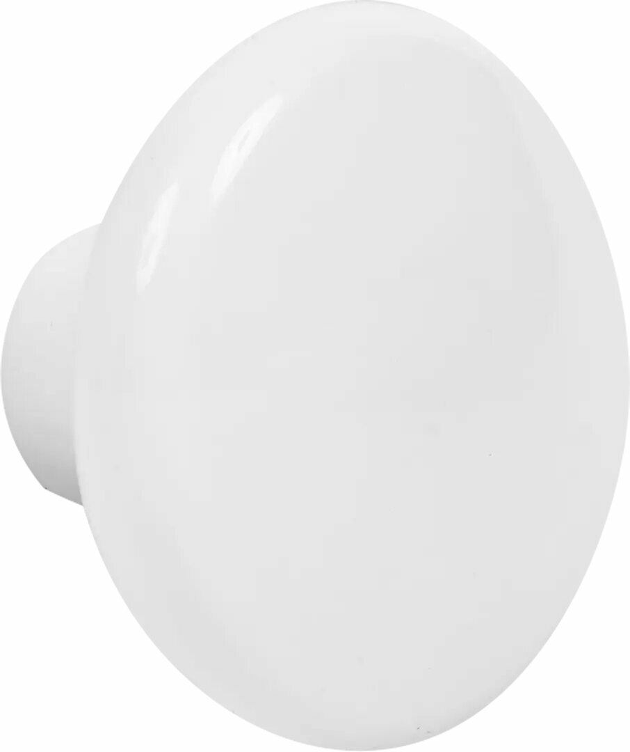 Ручка-кнопка мебельная Inspire Snow 395 мм, цвет белый