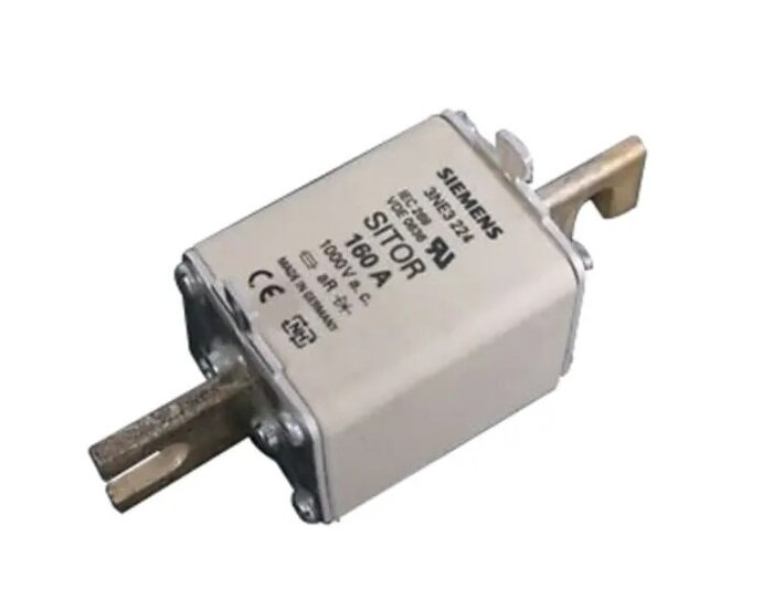 Плавкая вставка (предохранитель) SITOR aR типоразмер1, 160A, AC 1000V, Siemens 3NE3224