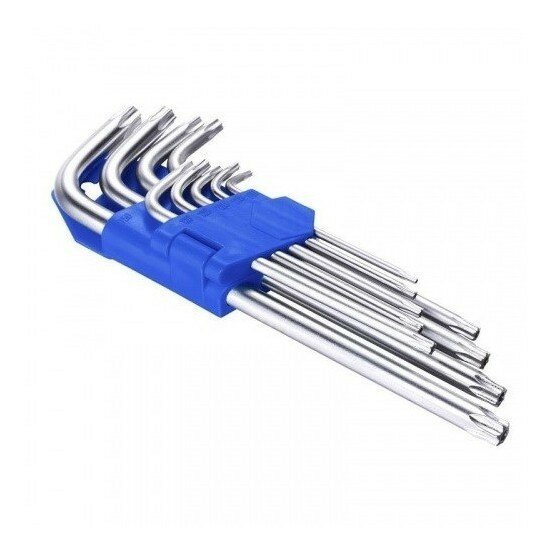 Набор Г-образных ключей TORX Kenli KL-9705T 9шт.