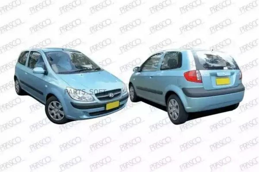 Бампер передний! Hyundai Getz (TB) Prasco арт. HN3311021