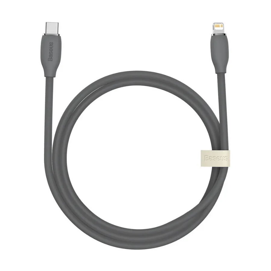 Кабель Baseus Jelly Liquid Silica Gel Fast Charging Data Cable Type-C to Lightning 20W 2m Black (CAGD020101)