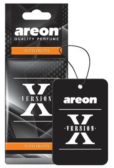 Ароматизатор на зеркало Areon Refreshment X-Version Tutti Frutti тутти фрутти