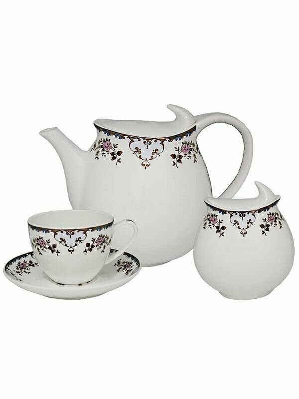 Чайный сервиз Lenardi, фарфор, 14 предметов