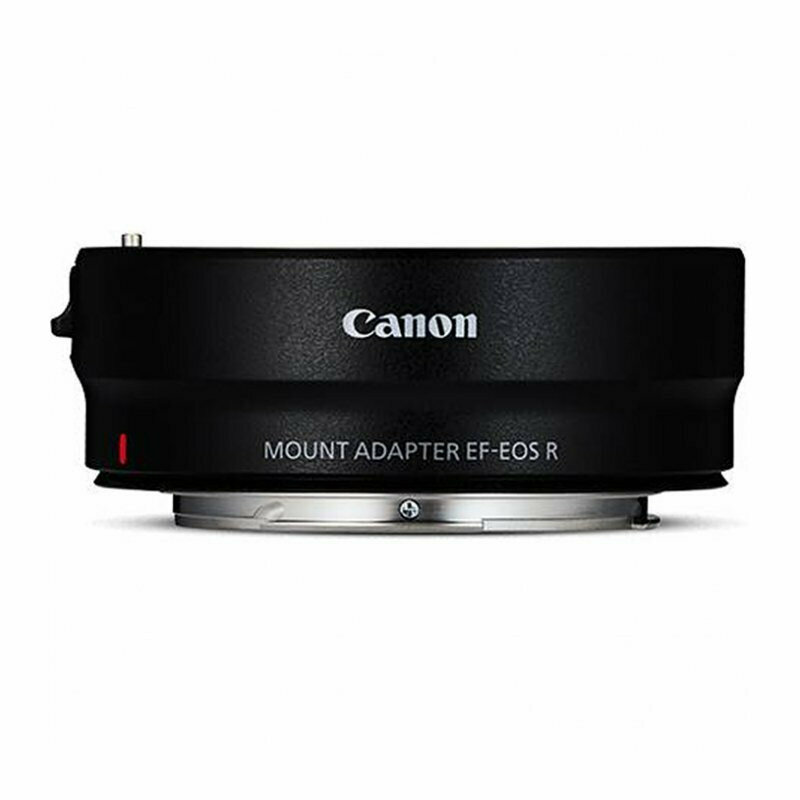 Переходное кольцо Canon Mount Adapter EF-EOS R, крепление на камере байонет RF