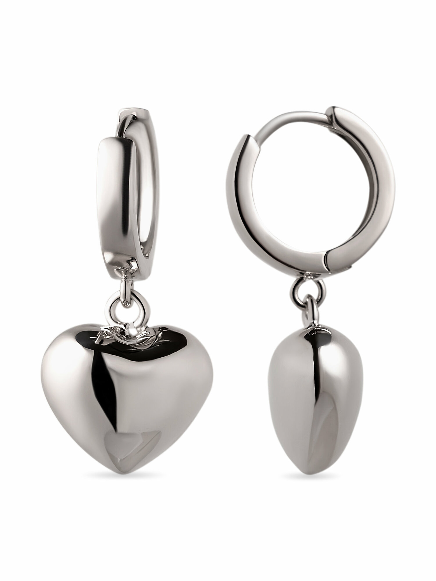 Серьги двусторонние