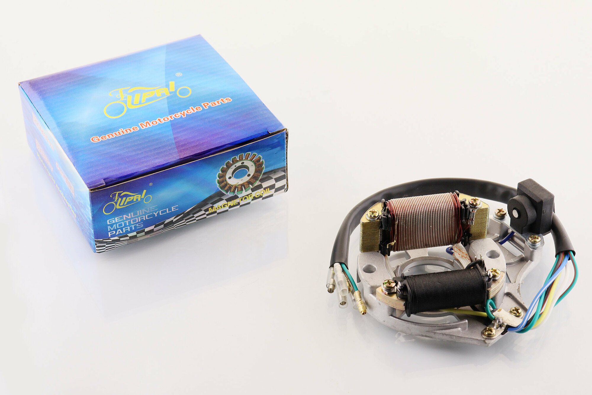 Статор генератора 139FMB Alpha, Delta (1+1 катушек) "KOMATCU"