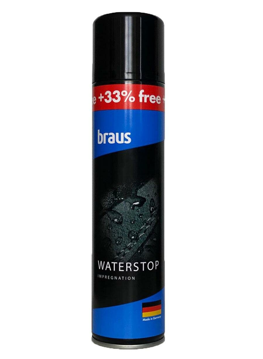 Пропитка водооталкивающая, цвет бесцветный, бренд Braus, артикул 1033_waterstop