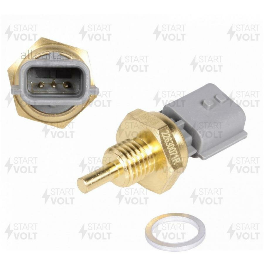 STARTVOLT LS 0903 Датчик температуры для а/м Лада Largus (12-)/Renault Logan I (04-) контакты в один ряд STARTVOLT LS 0903
