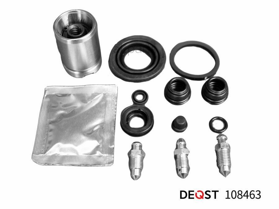 DEQST 108463 Ремкомплект тормозного суппорта c поршнем(с механ-м) з. мост HONDA: ACCORD V VI CIVIC VI VII / SUZUK
