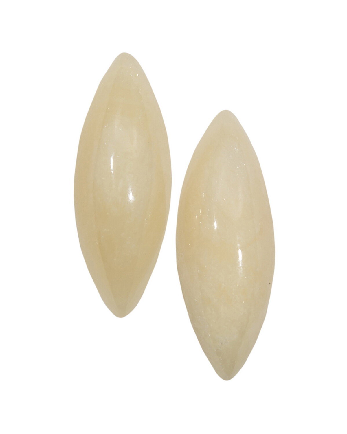 Кабошон Кальцит желтый (пара)