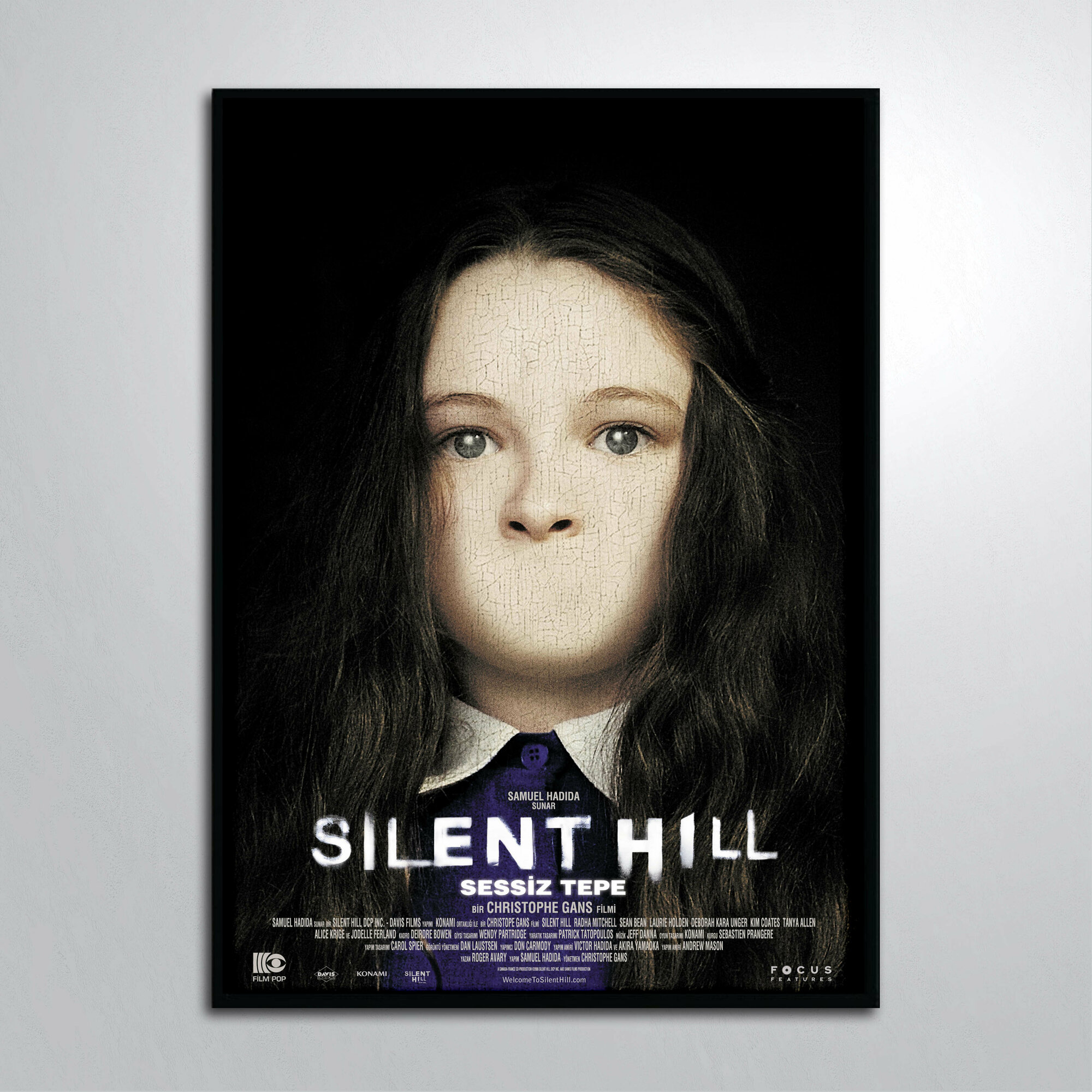 Постер без рамы/Сайлент Хилл Silent Hill