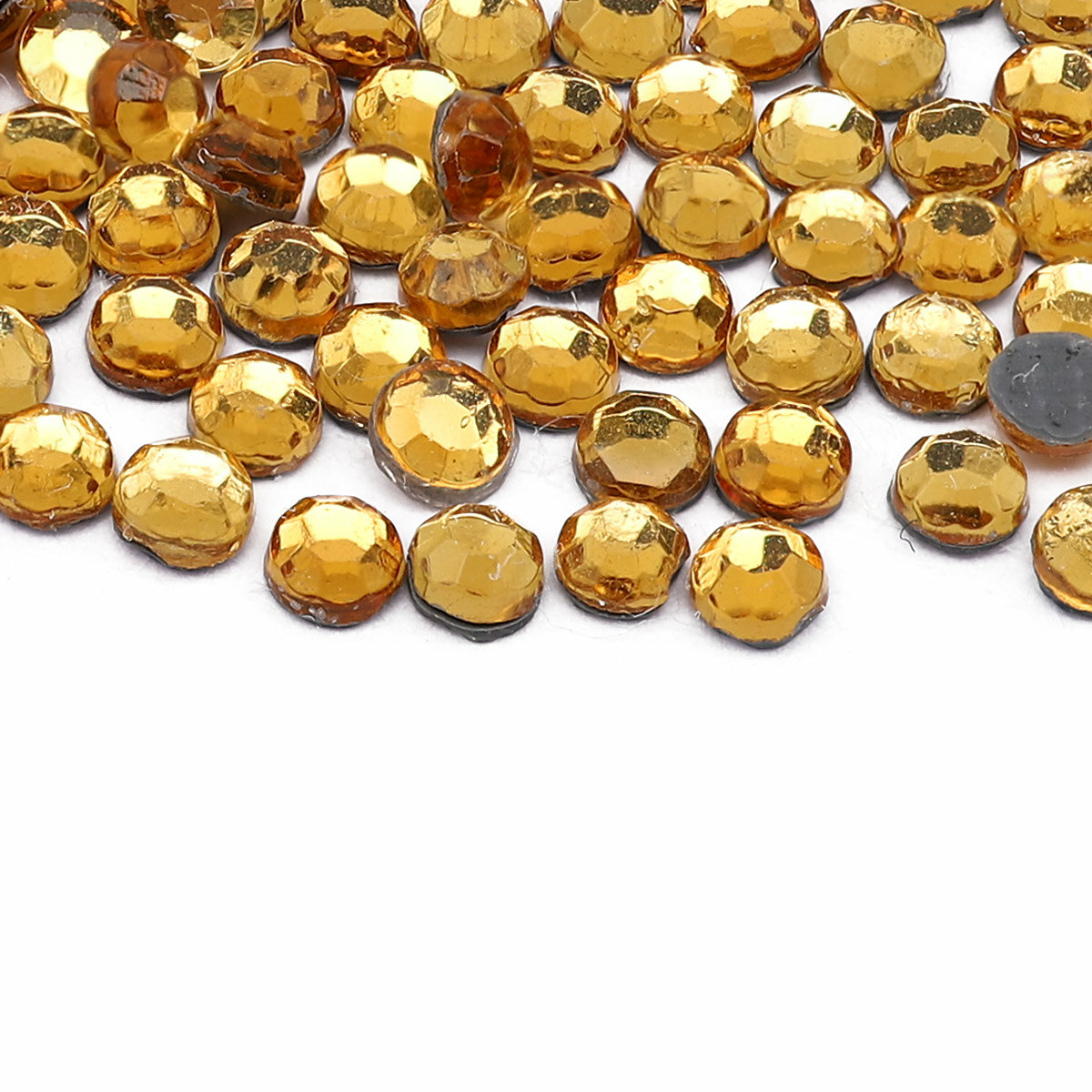 Стразы термоклеевые для одежды ss6, 2 мм (110 золотой), 150 шт