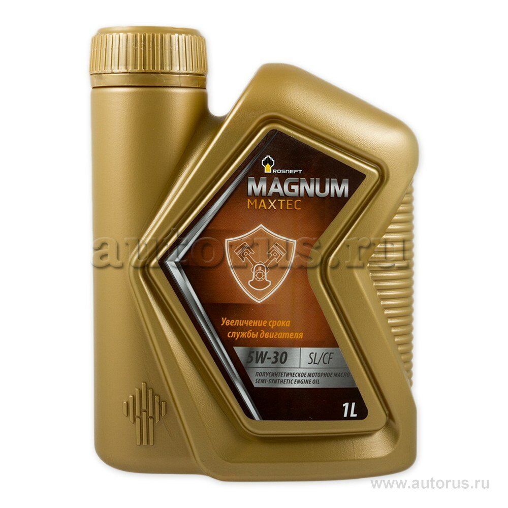 Масло моторное rosneft magnum maxtec 5w-30 полусинтетическое 1 л 40814832