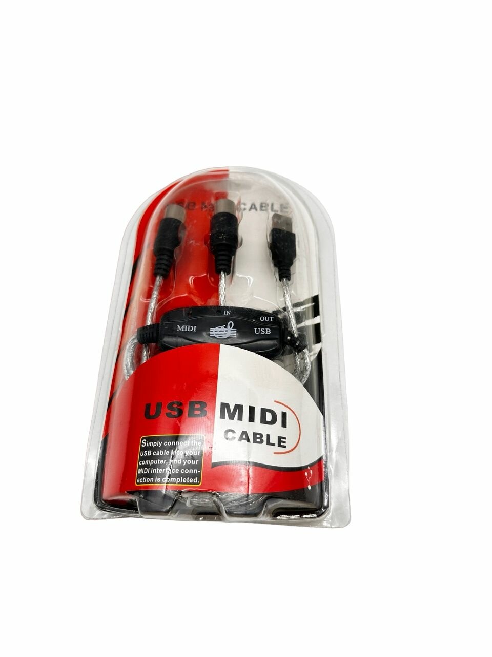 Кабель MIDI-USB Серебристый — фото 1