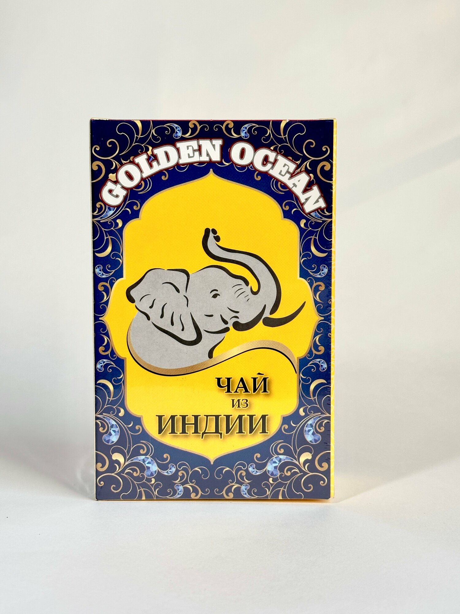Чай черный индийский листовой, GOLDEN OCEAN первый сорт 100гр