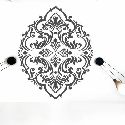 Наклейка на потолок «Элемент классики»